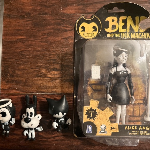 Toys | Meatly Games Bendy And The Ink Machine Lot Of 4 Collectable ...